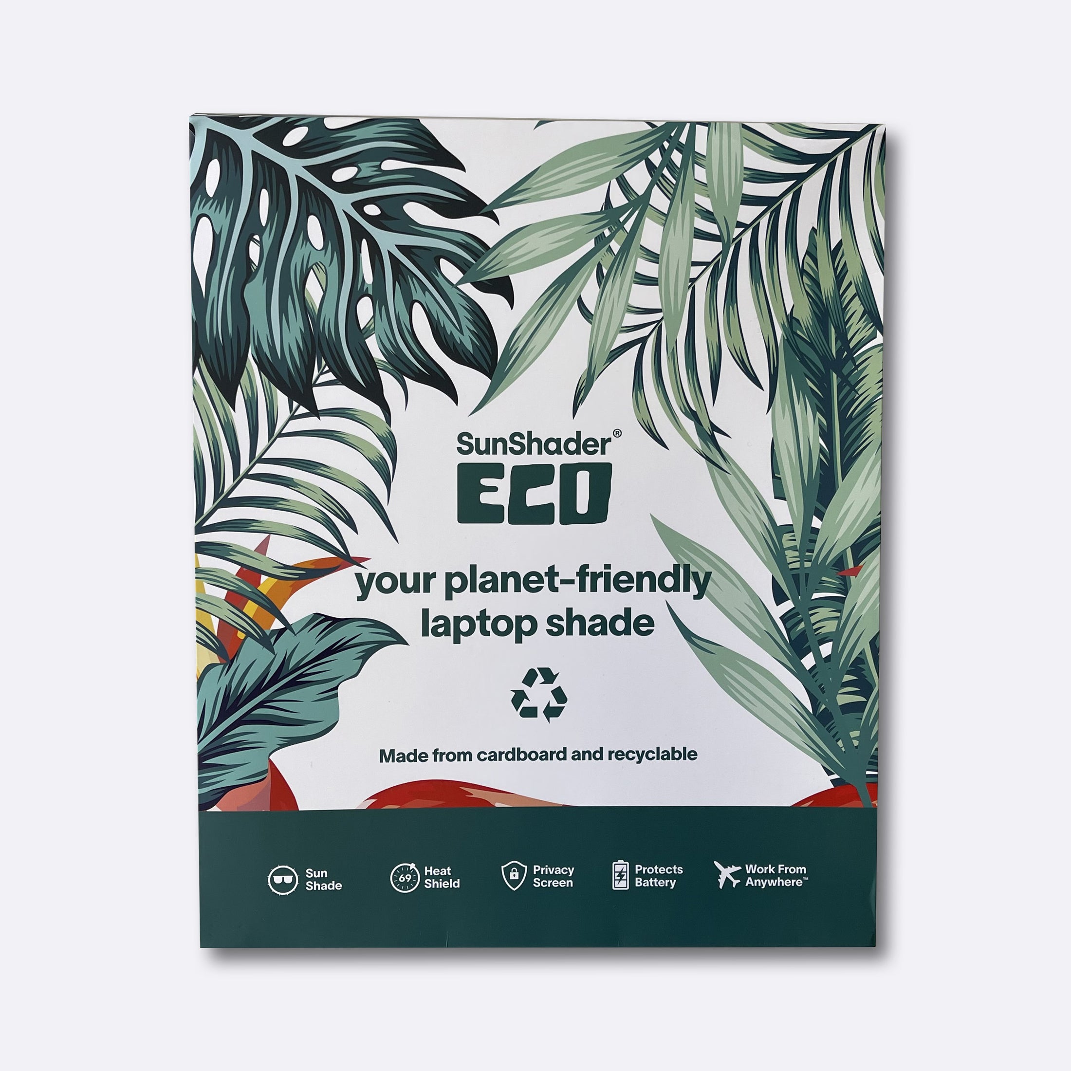 SunShader is the Laptop Sun Shade for Working Outside