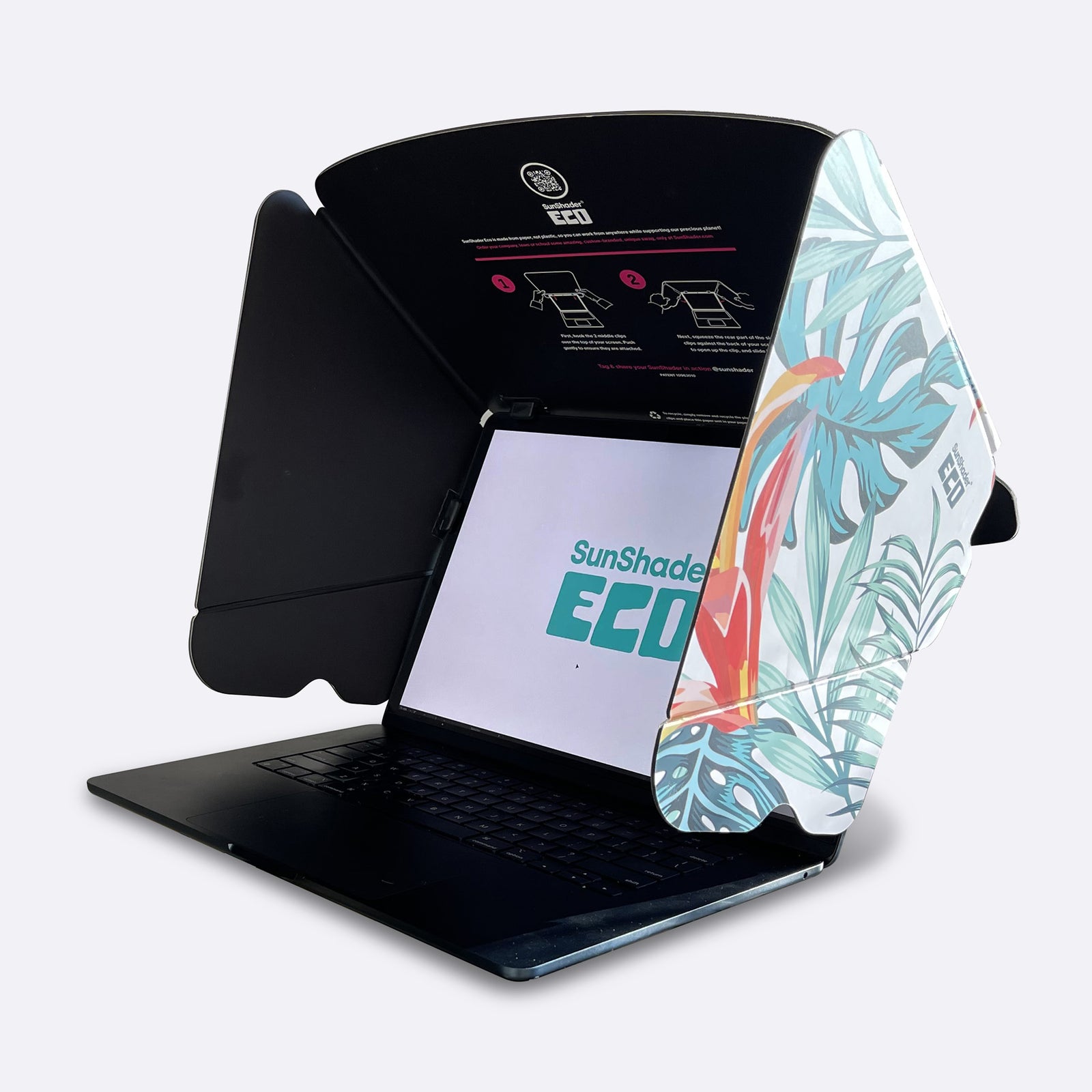 SunShader is the Laptop Sun Shade for Working Outside