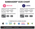 SunShader 2.5 - Laptop Sun Shade & Privacy Screen – SunShader Inc.